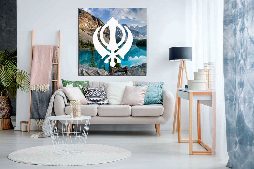 Khanda Wall Art Canvas Prints - Sikh Wall Art | My Canvases – Mycanvases