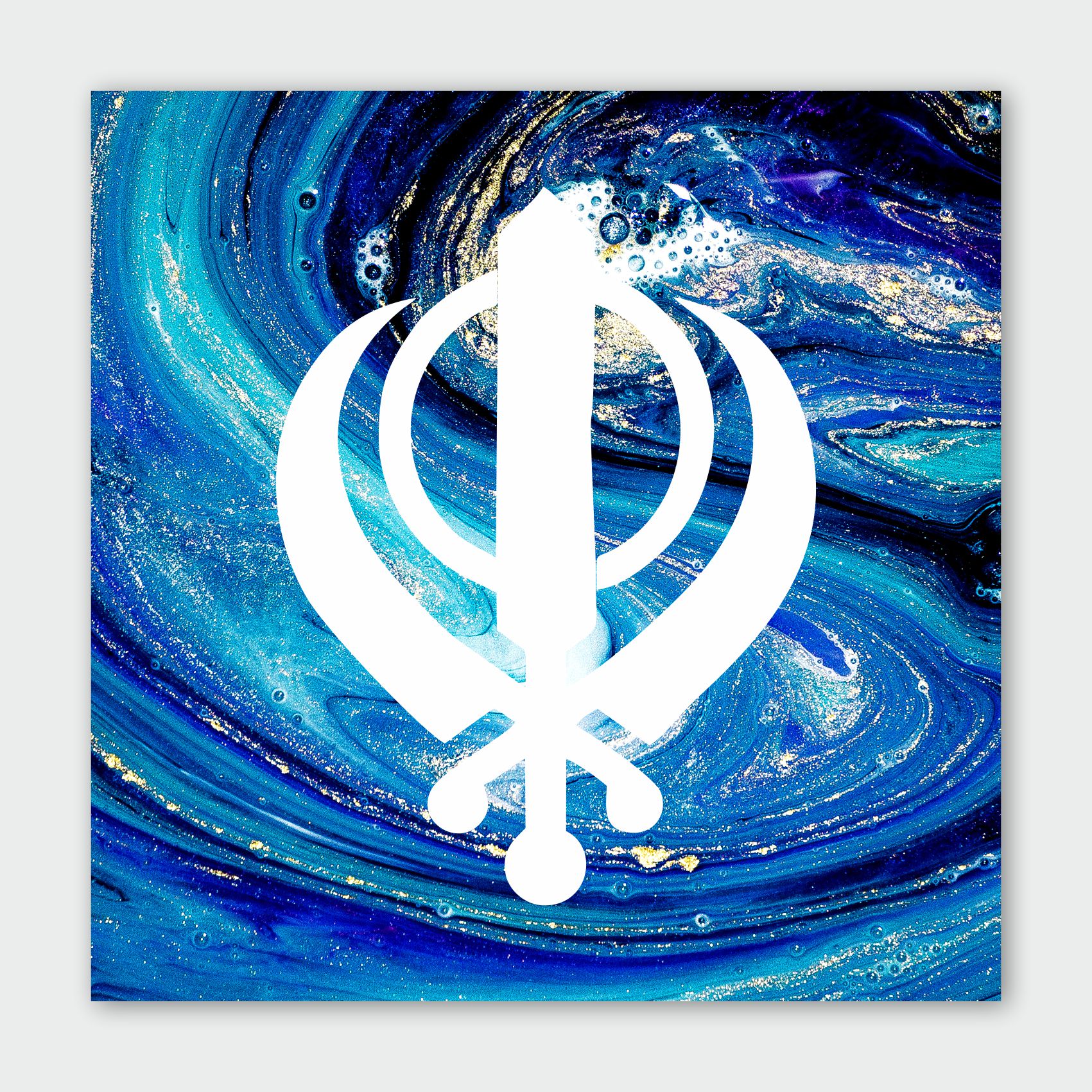 Khanda Wall Art Canvas Prints - Sikh Wall Art | My Canvases – Mycanvases