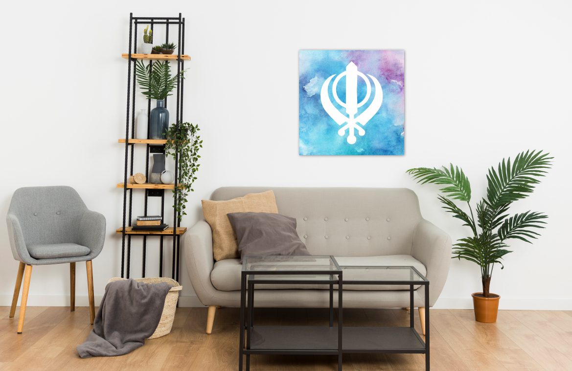 Khanda Wall Art Canvas Prints - Sikh Wall Art | My Canvases – Mycanvases
